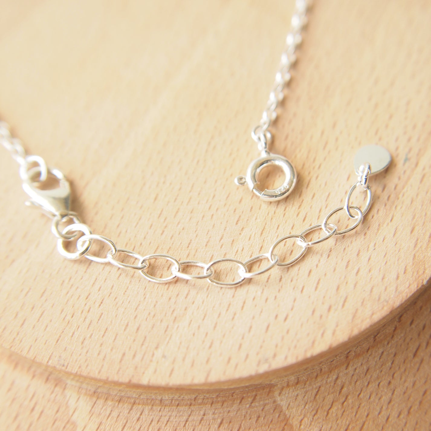 Sterling Silver Extension Chain - for Bracelets & Necklaces – maram ...