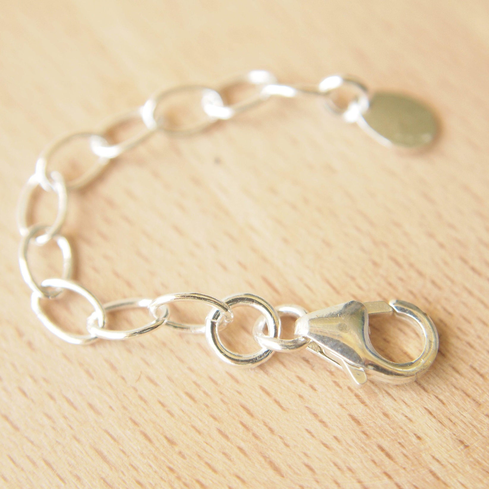 Sterling Silver Extension Chain - for Bracelets & Necklaces – maram ...